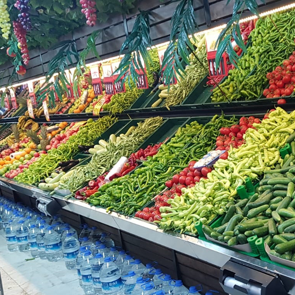 Rayon De Fruits Et Légumes En Bois – Greengrocer Rayon