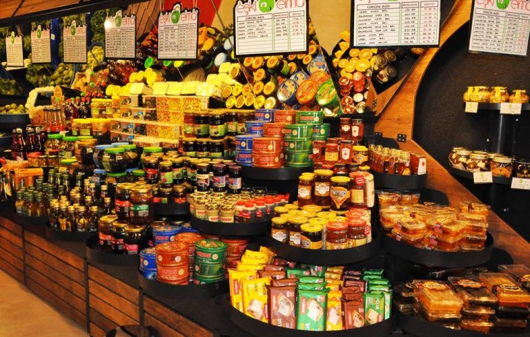 Tablalı Manav Dükkanı – Manav Reyonu