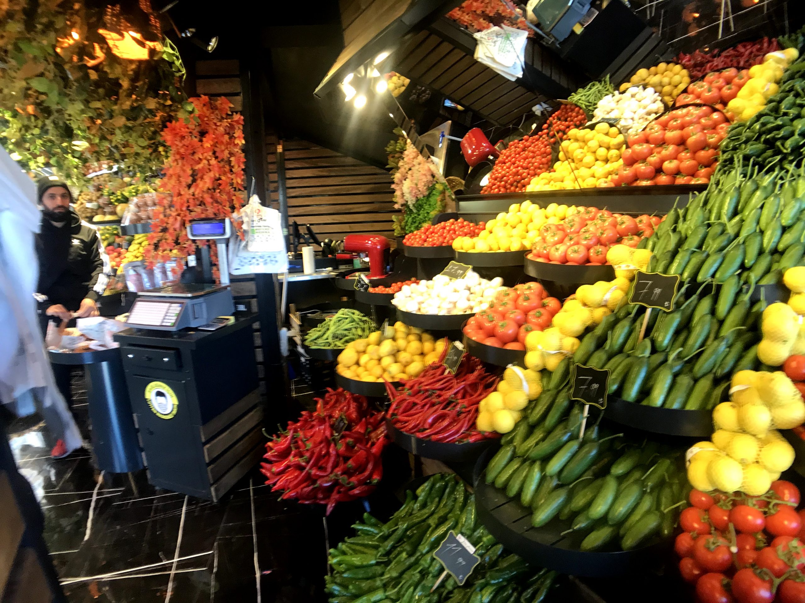 Manav Dükkanı Tasarımları – Manav Reyonu